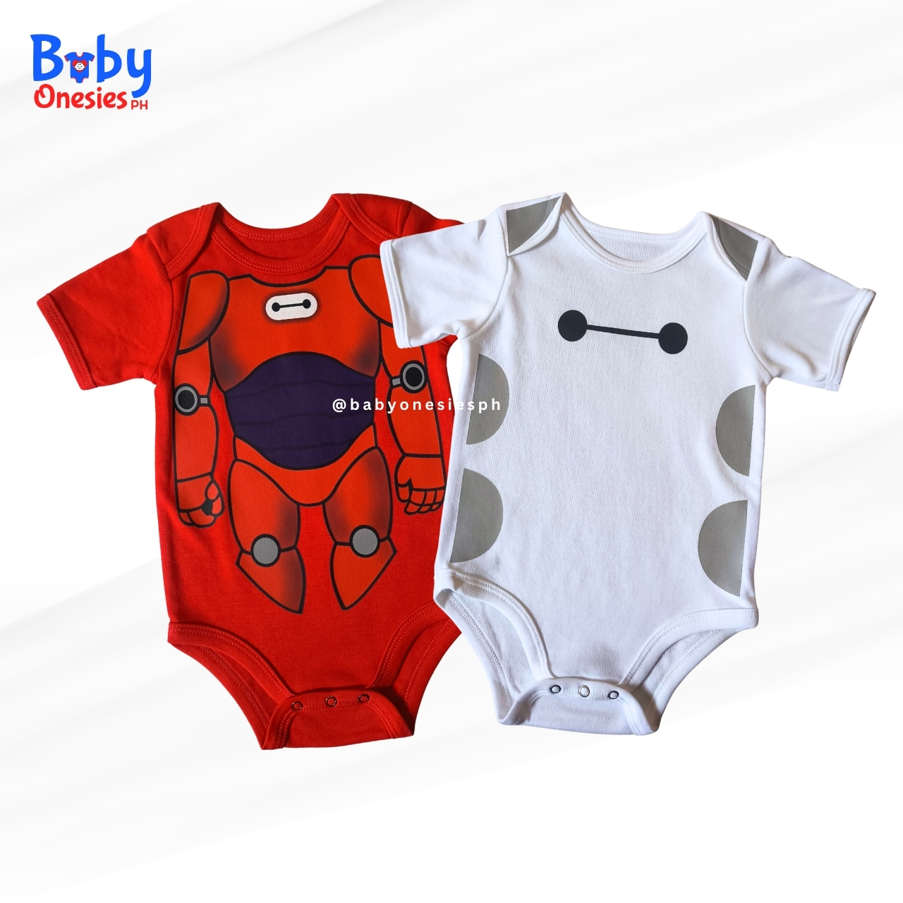Baby Onesies PH Baymax-Inspired Robot Bodysuit – Soft Cotton Superhero ...