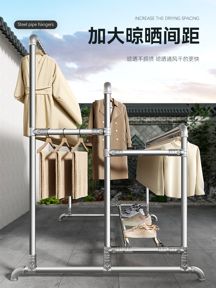 Adjustable 1000KG Sampayan Heavy Duty Clothes Rack Stand Sampayan ...