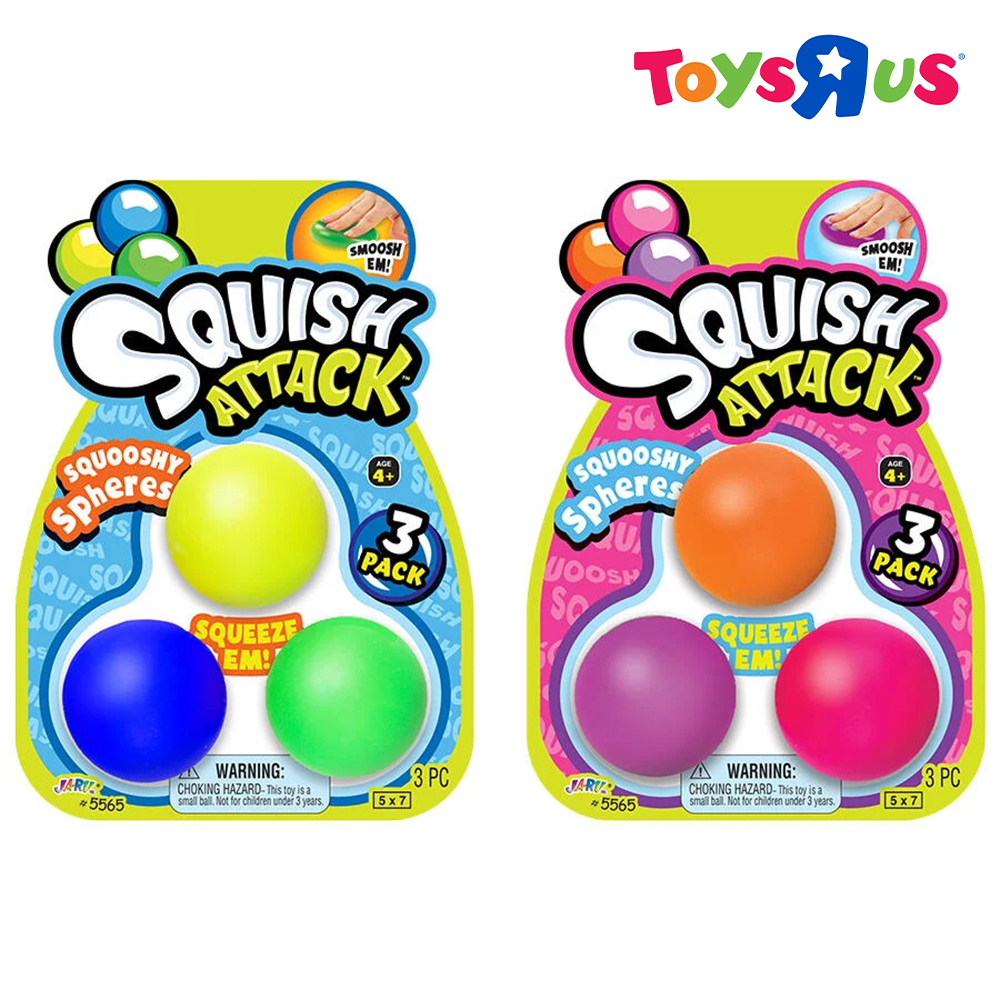 Ja-Ru Squish Attack 3 Pack | Shopee Malaysia