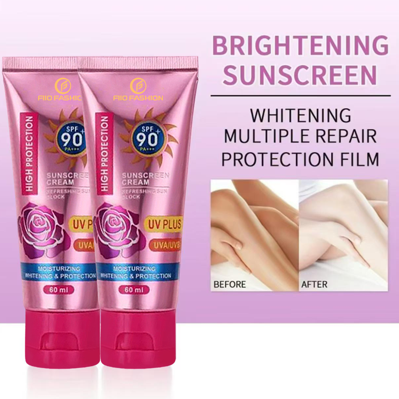 NICE LBLS beauty Skin Care Facial Sunscreen Cream Sunblock Lotion SPF 90+ 60ml | Shopee Malaysia
