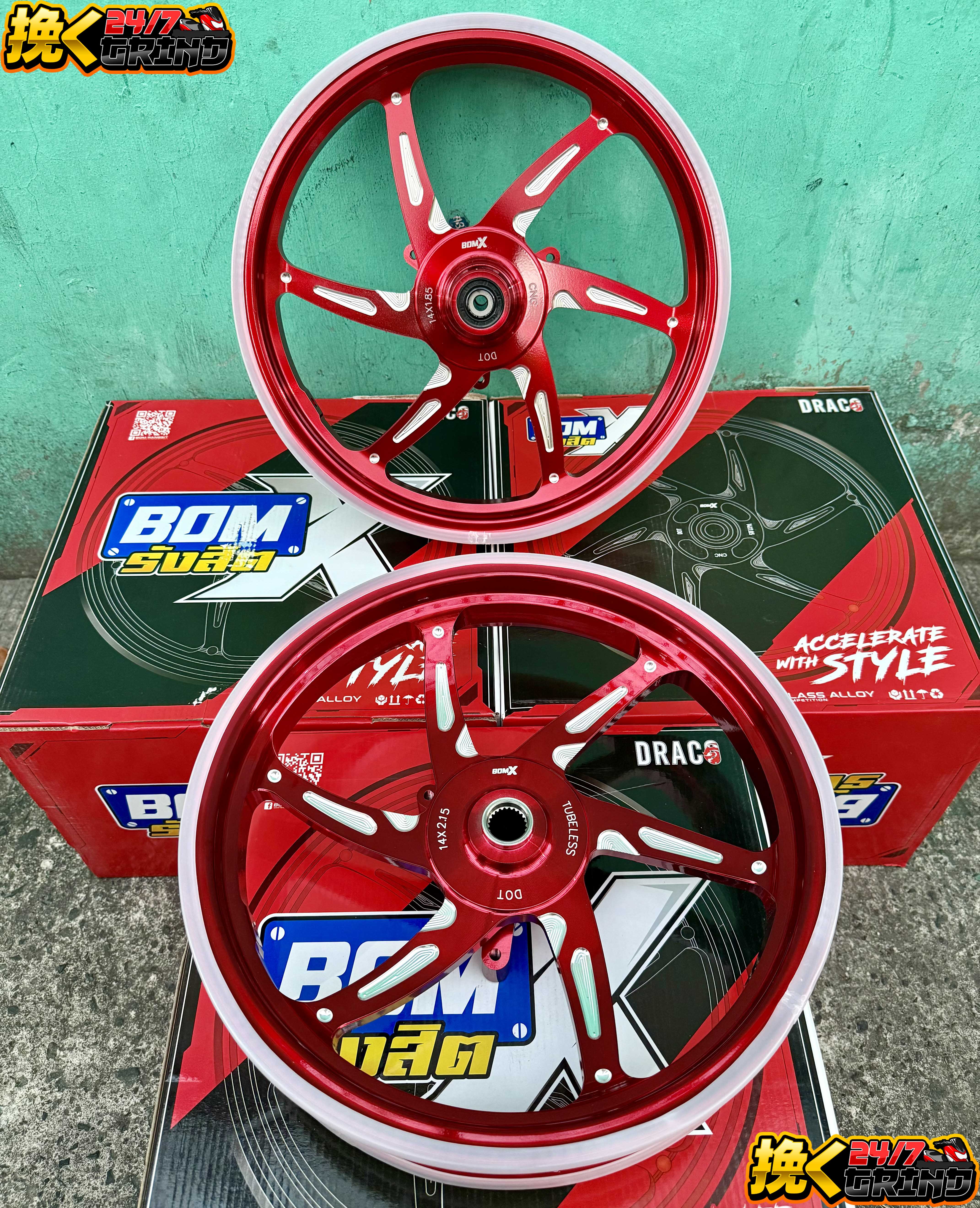 BOM RANGSIT MAGS DRACO For YAMAHA NMAX V1 / NMAX V2 14s | Shopee Malaysia