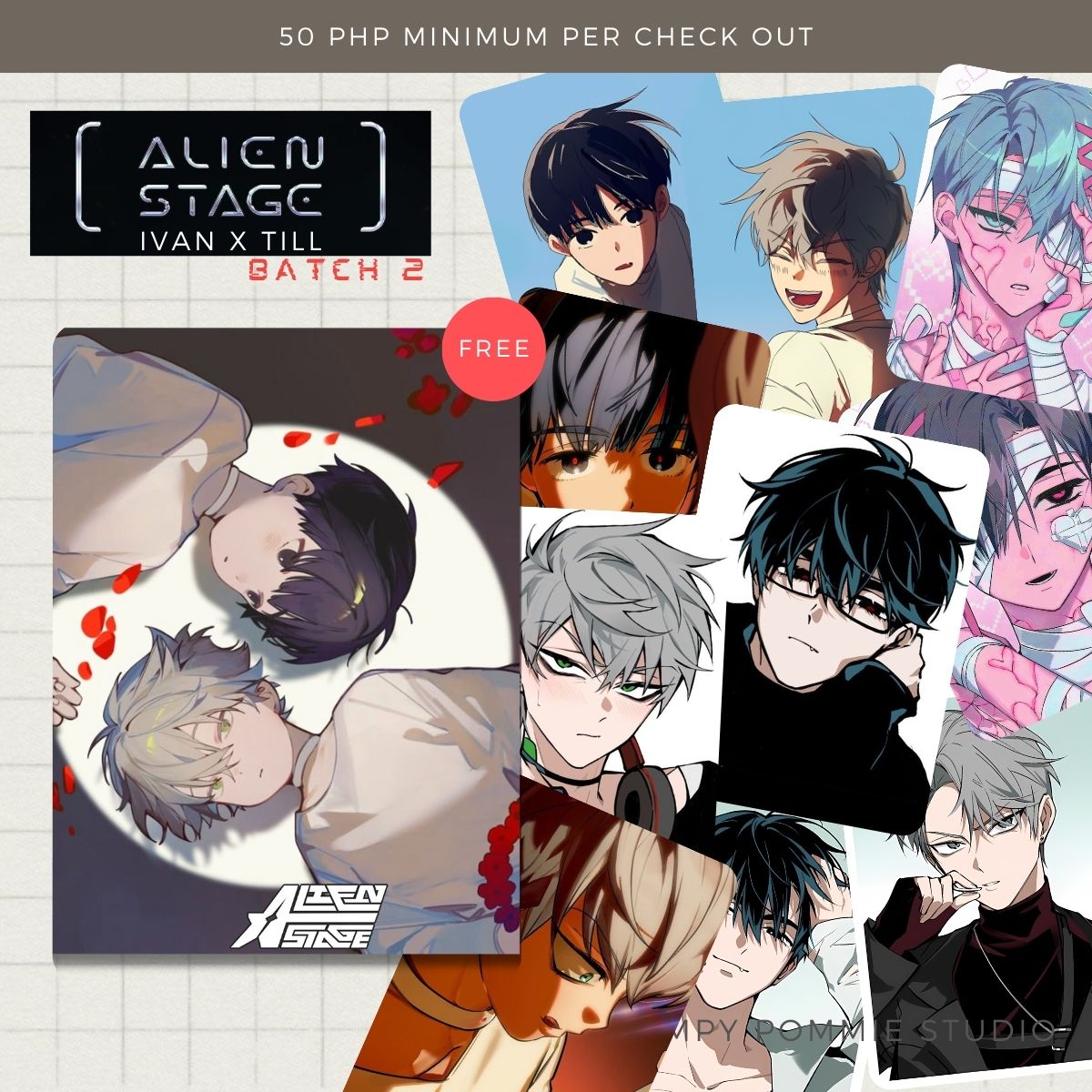 ALIEN STAGE - IvanTill Photocard Set BATCH 1 [650GSM] | Shopee Malaysia