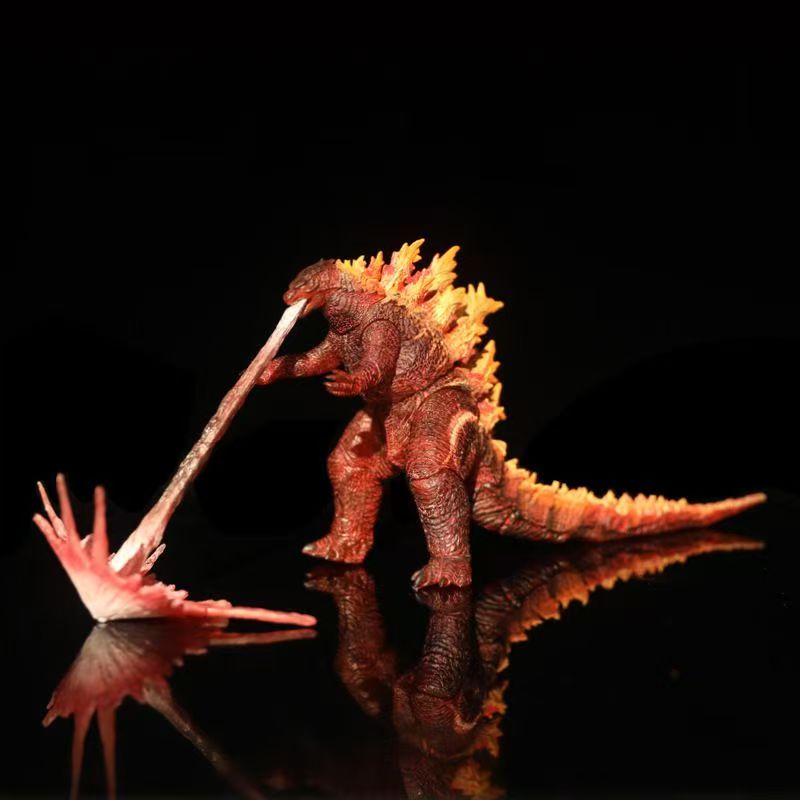 rubber Godzilla toy Godzilla vs. King Kong action model hand action toy ...