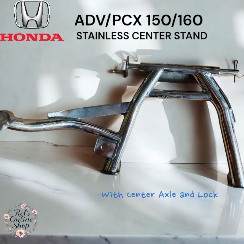 Honda ADV / PCX 150/160 Center Stand Pure Stainless with Axle and Clip ...