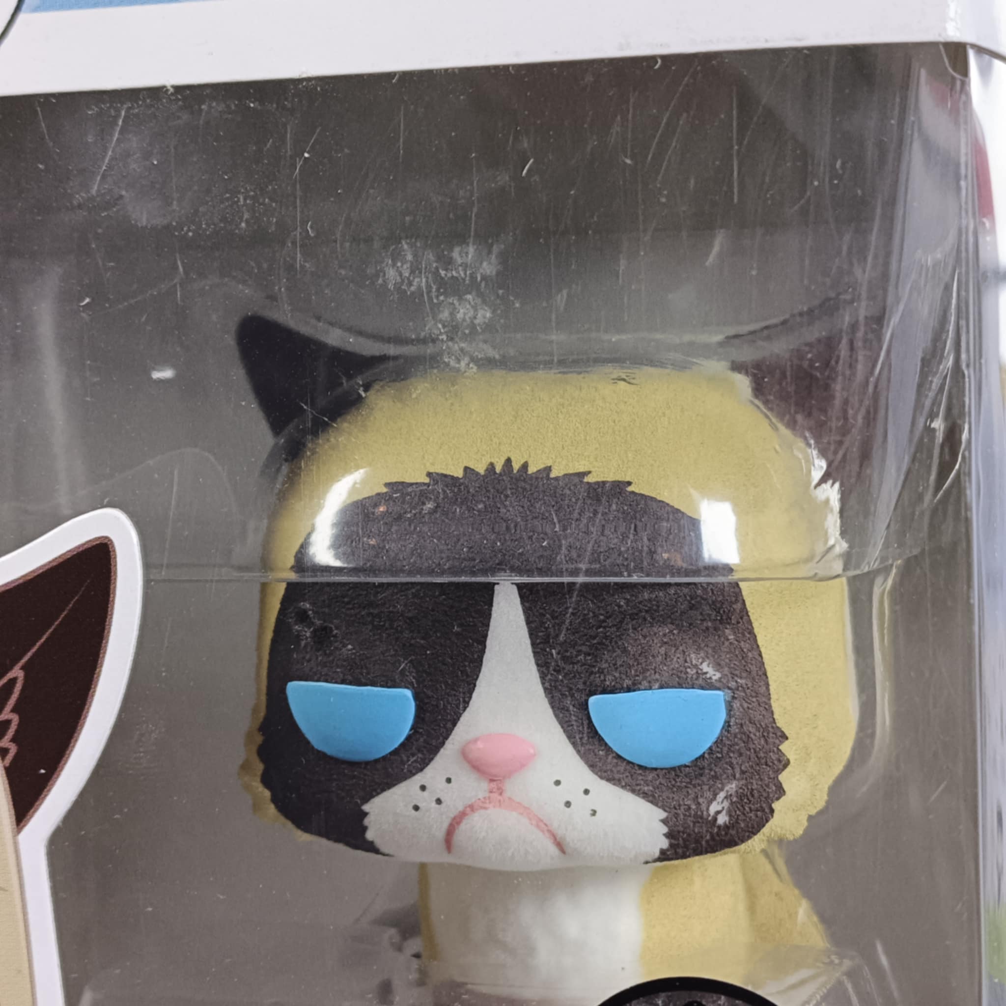 (R&G2) Funko POP! Grumpy Cat Flocked Special Edition (60) with Boss ...