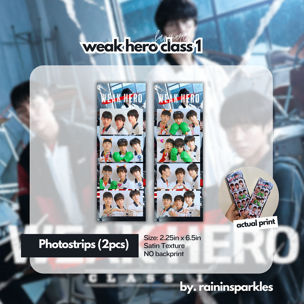 KDRAMA - Weak Hero Class Fan Merch | Shopee Malaysia