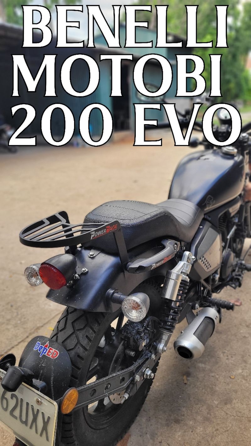 BENELLI MOTOBI 200 EVO / TOPBOX BRACKET / STANDARD TYPE / HEAVY DUTY ...