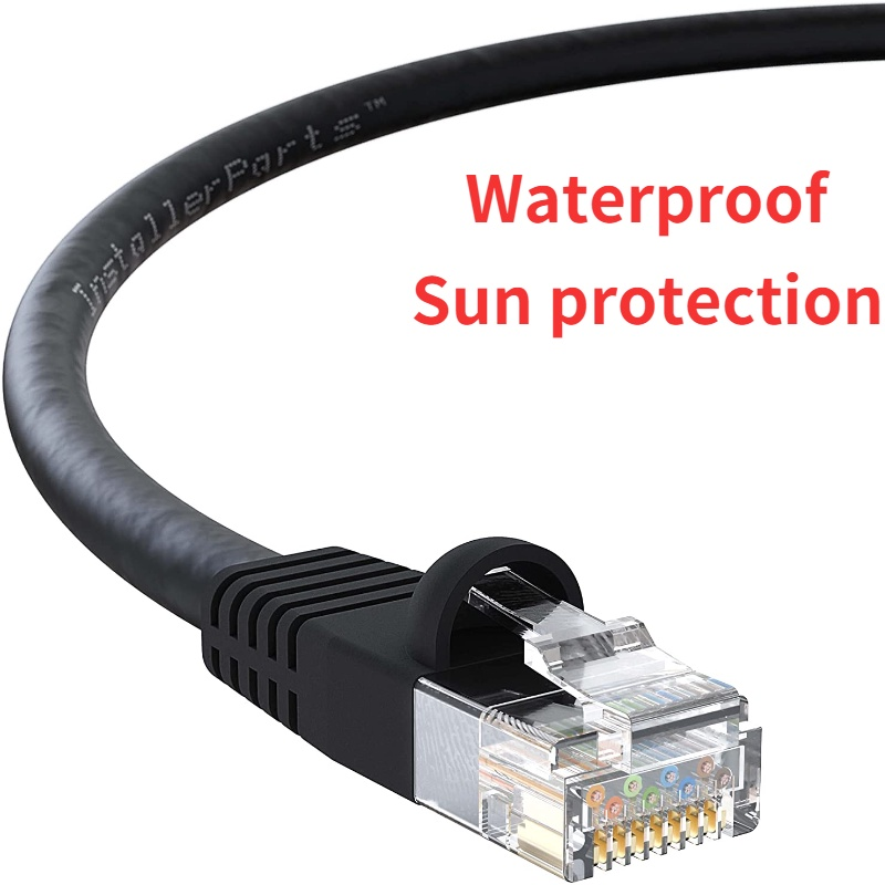 3M 5M 10M 20M 30M 40M 50M CAT6 RJ45 Ethernet Cable Wire Outdoor UTP Lan ...