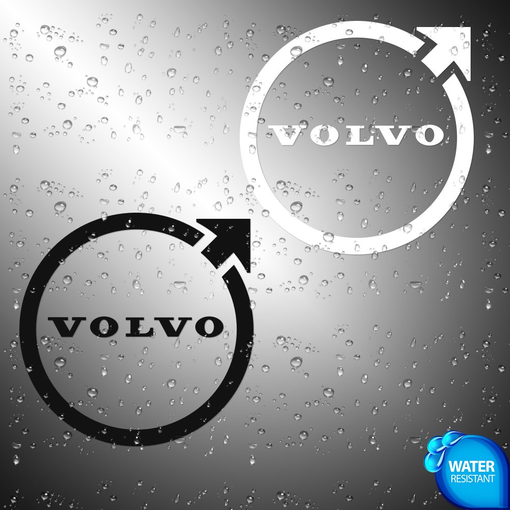 Volvo Sticker | (1X) Logo | Die-cut Weather Proof Decals | Trucks MAN ...