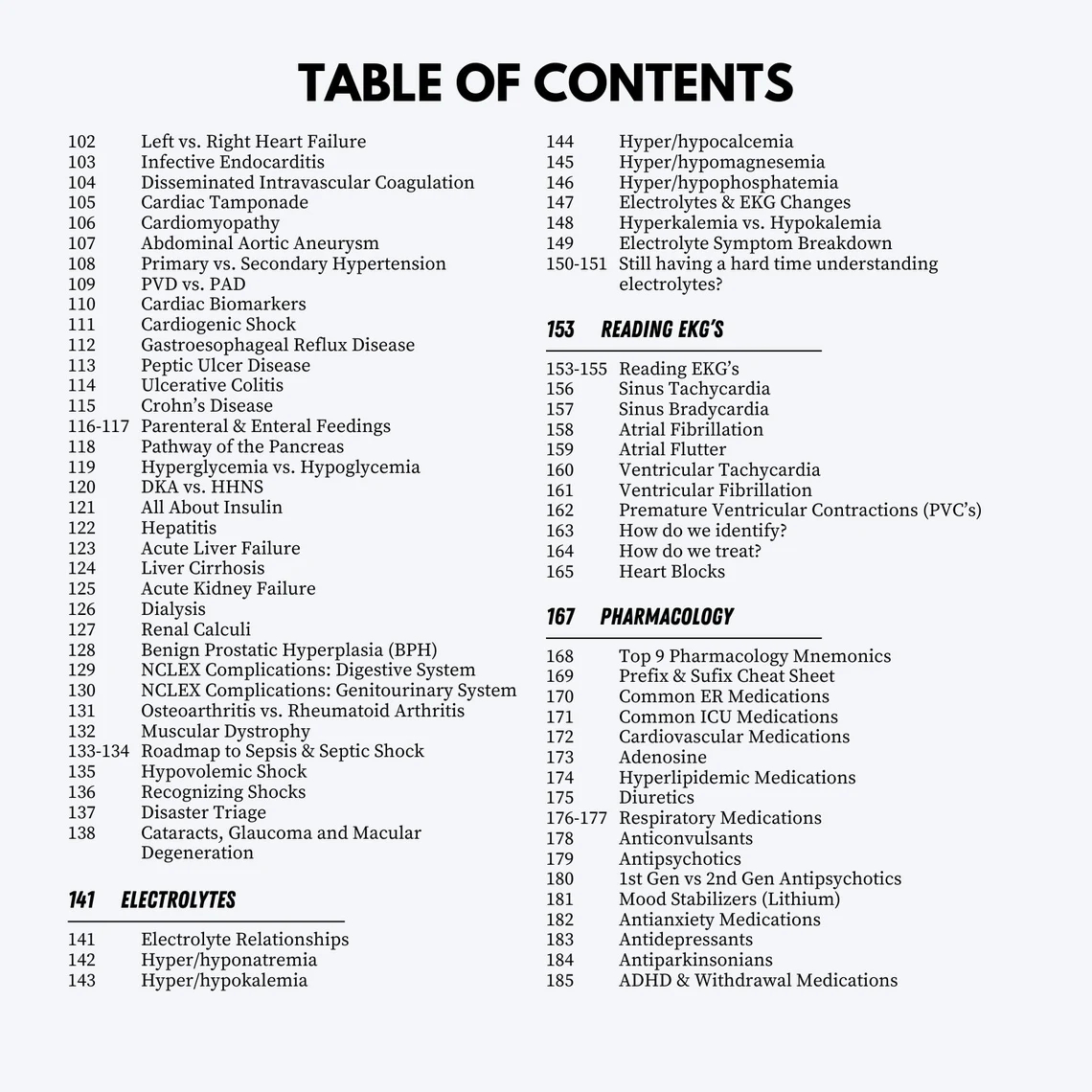 NURSING SCHOOL COMPREHENSIVE BUNDLE 2025 (LATEST)(80GSM) - 332PAGES ...