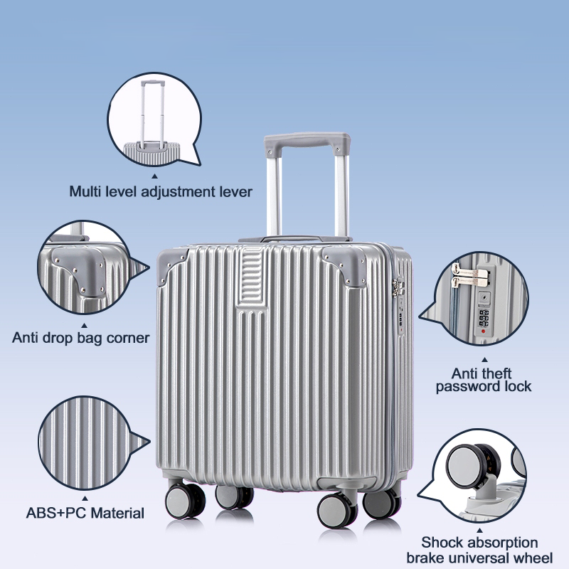 BoldEdge 18 Inches Luggage Hand Carry Luggage 7kg Boarding plane ...