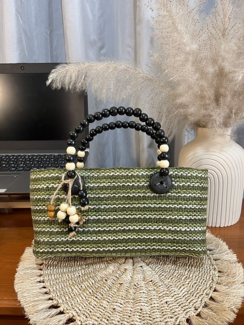 Abaca Cutie Handbag (Bicol Native Crafts) customized with names or ...