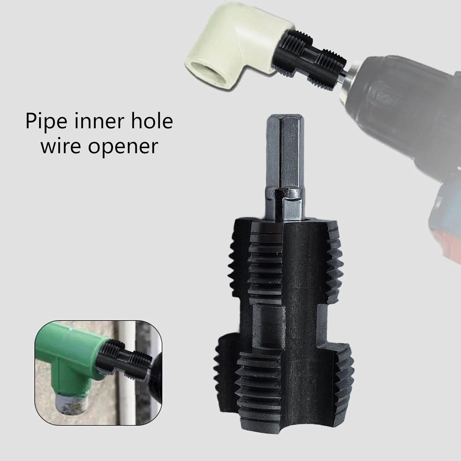 Water Pipe Internal Thread Tool For For PVC Pipes Fits 4 Point And 6 ...