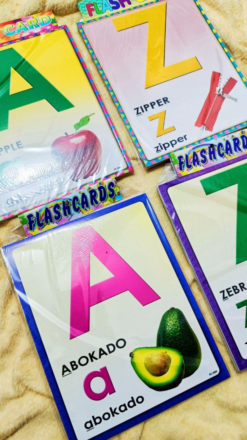 Flash Card Alphabet Jumbo | Shopee Malaysia