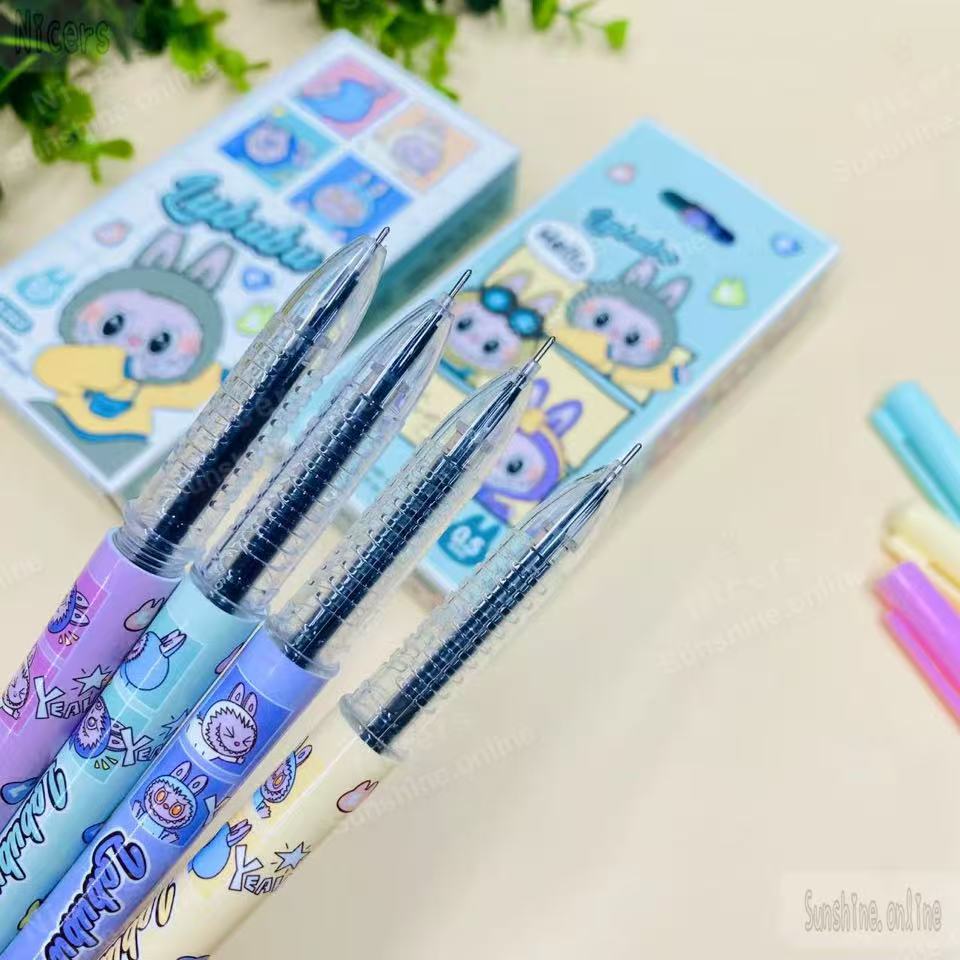 LABUBU K669 Gel Ink Pen 12pcs Signpen 0.5mm | Shopee Malaysia