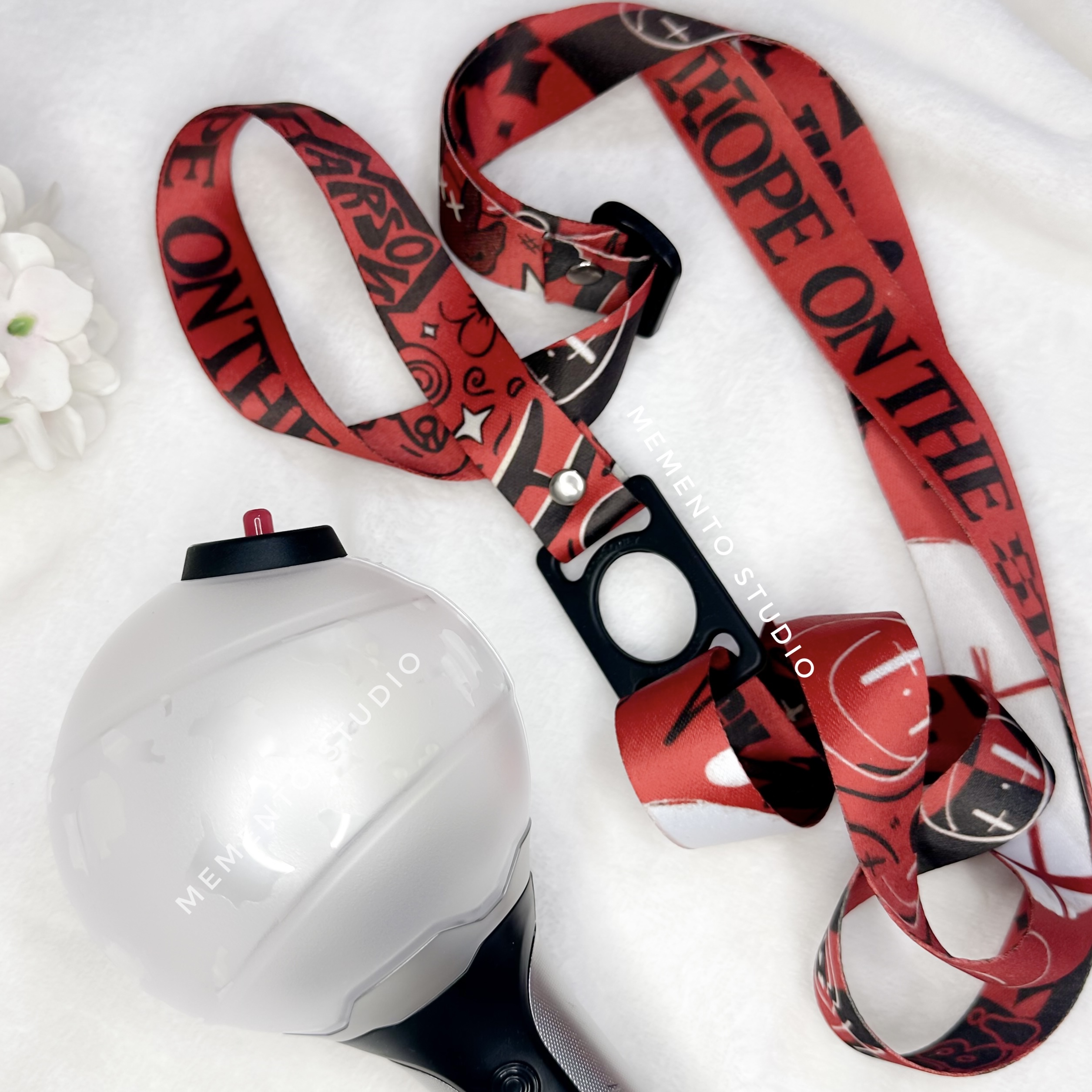 BTS J-Hope Hope on the stage HOTS Army Bomb Light Stick Strap Lanyard ...