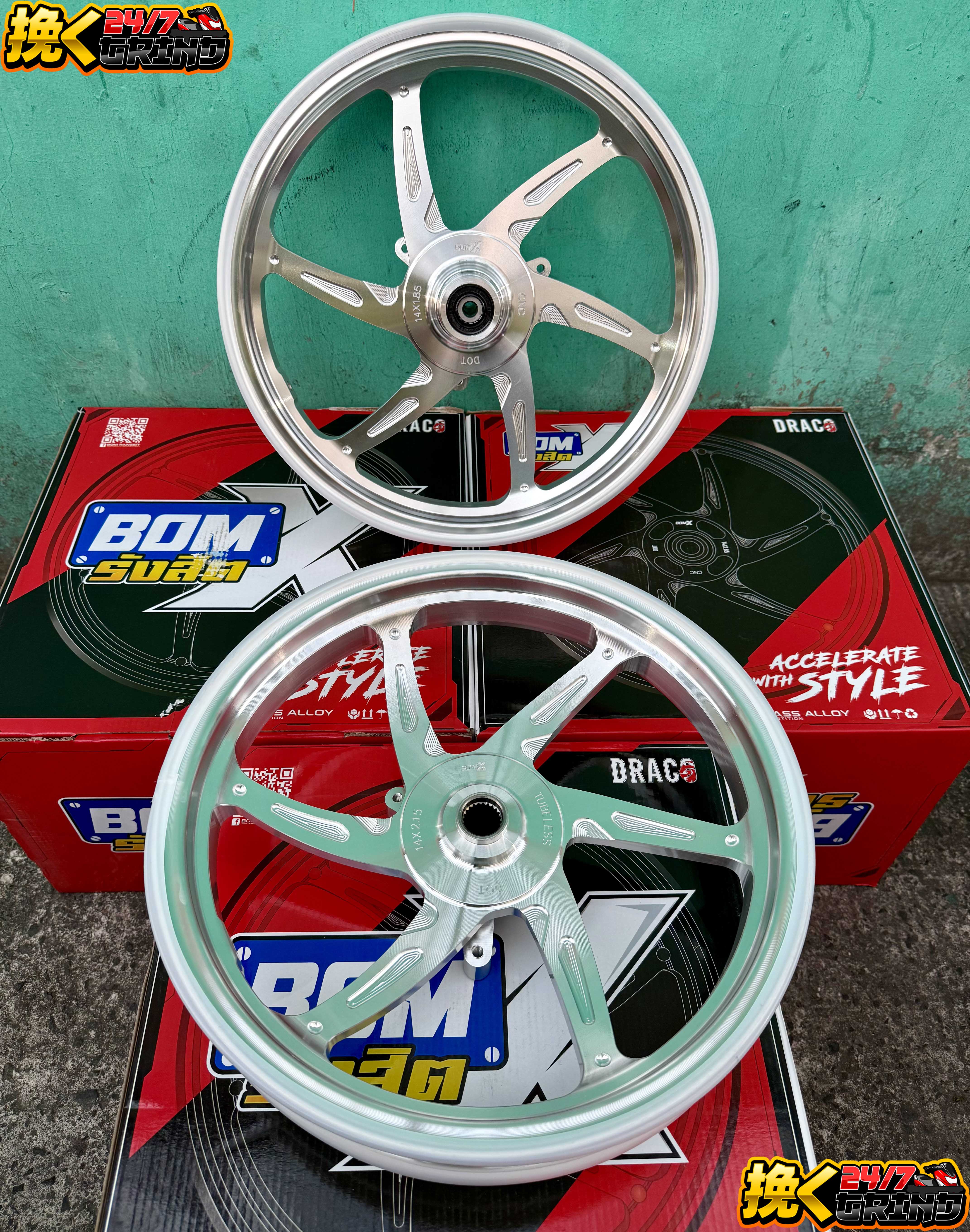 BOM RANGSIT MAGS DRACO For YAMAHA NMAX V1 / NMAX V2 14s | Shopee Malaysia