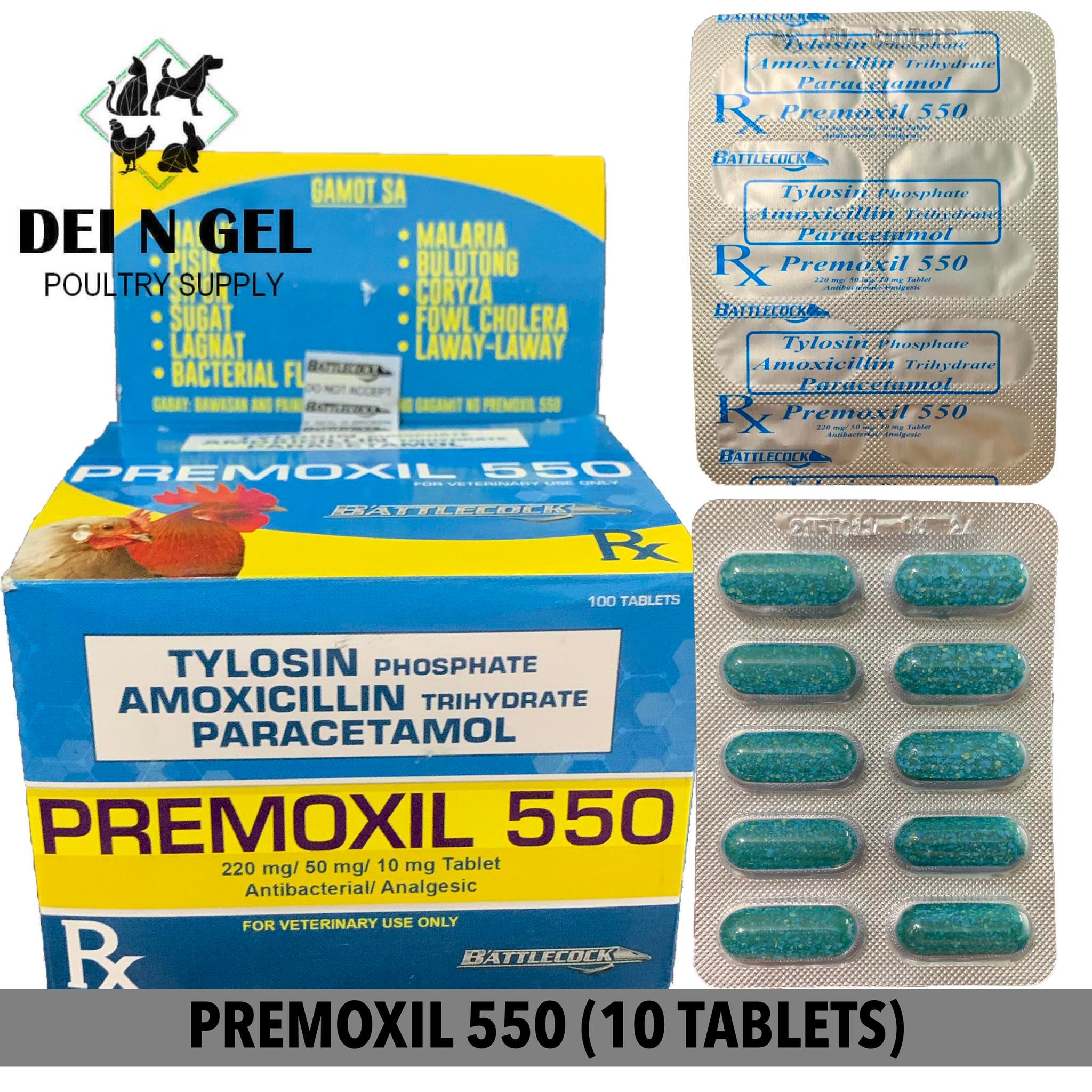 PREMOXIL FOR GAMEFOWL (10 TABLETS) | Shopee Malaysia