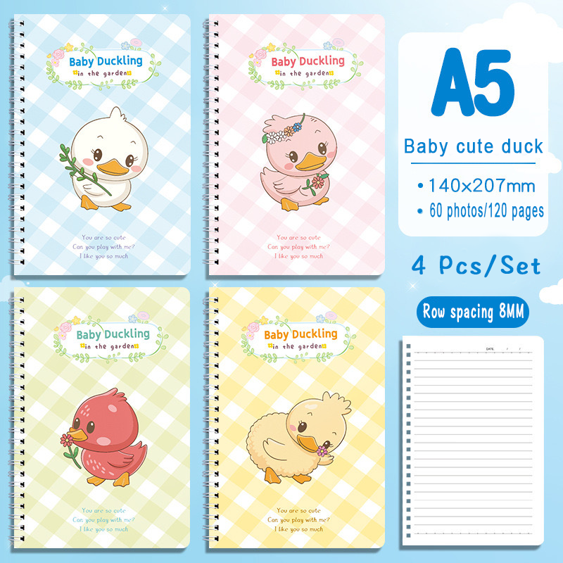 A5 Oil Painting Coil Notepad Flip Spiral Notebook ins Style Landscape ...