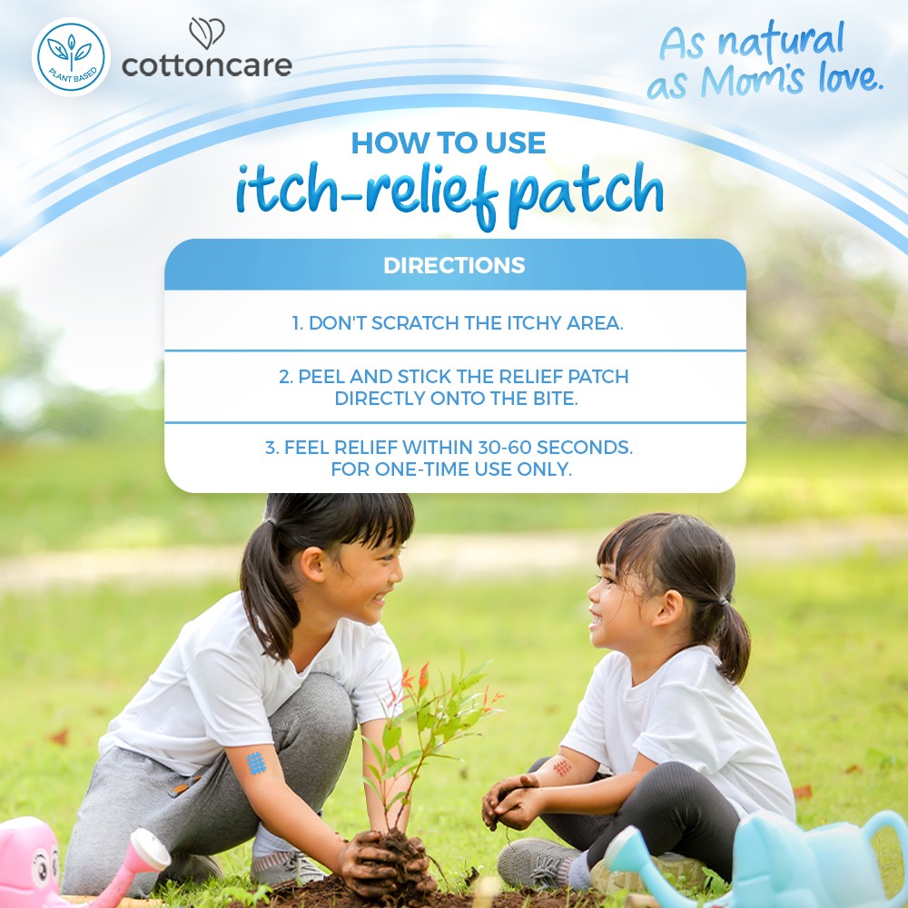 CottoncareTM (27pcs) Itch Relief Stick Ons Patch Mosquito Insect Bite ...