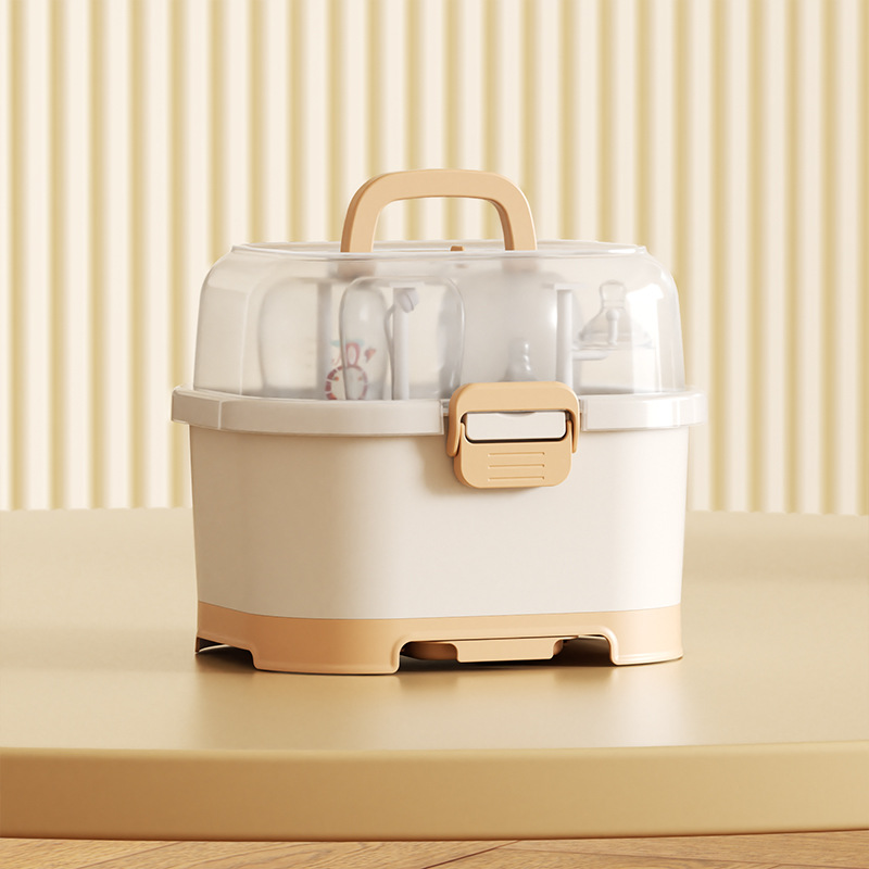 Goodbata Baby Feeding Bottle Storage Box Dustproof Tableware Cupboards ...