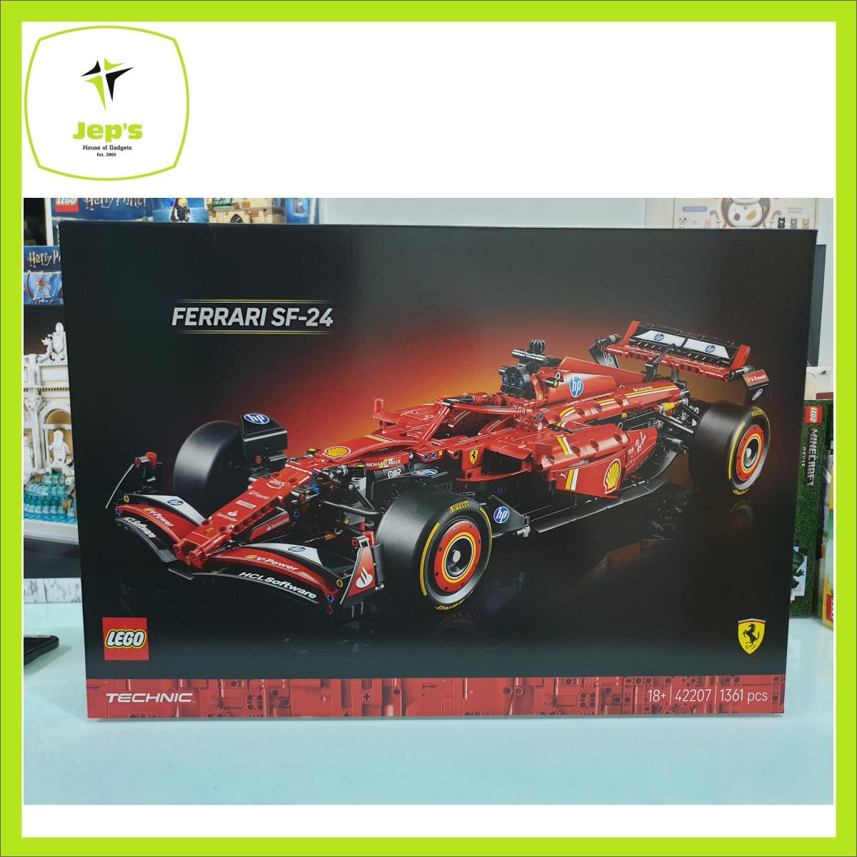Lego Technic 42207 Ferrari SF24 F1 Car (2025) | Shopee Malaysia