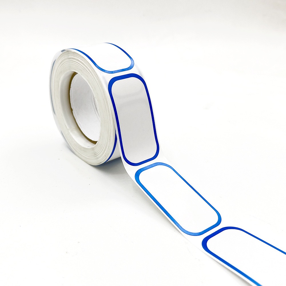 300pcs/roll handwriting Sticker Book Label Items Marked Label Blank ...