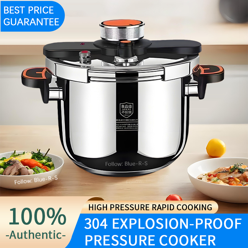 304 Stainless Steel High -Pressure Cooker Gas Electromagnetic Cooker ...