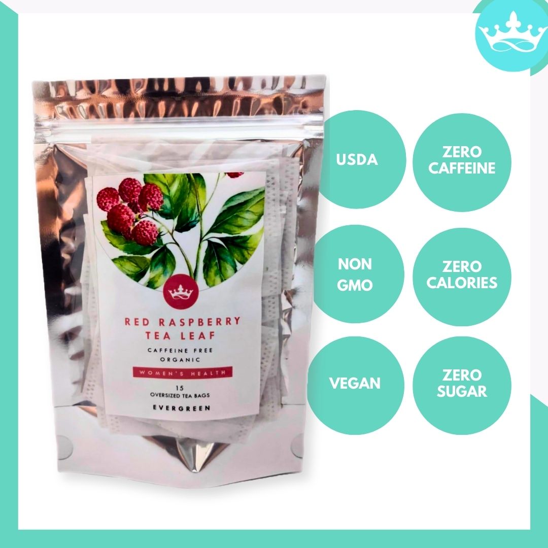 Red Raspberry Leaf Tea USA Organic Big Large Teabags | Women's Tea ...