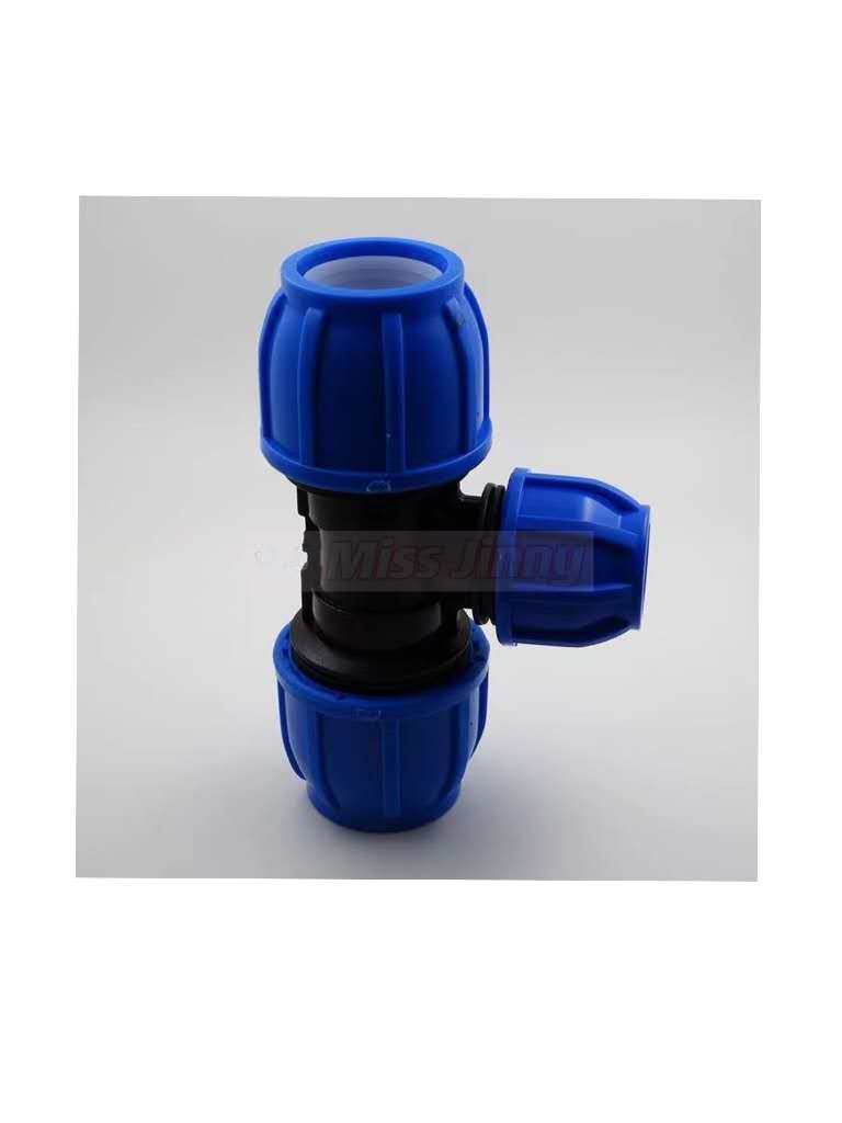 PE Connector/Compression Fittings Coupling/Elbow/Tee Reducer for PE/PVC ...