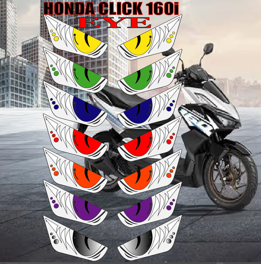 HONDA CLICK 160i WINKER EYE W/ FREE KALMOT STICKER | Shopee Malaysia