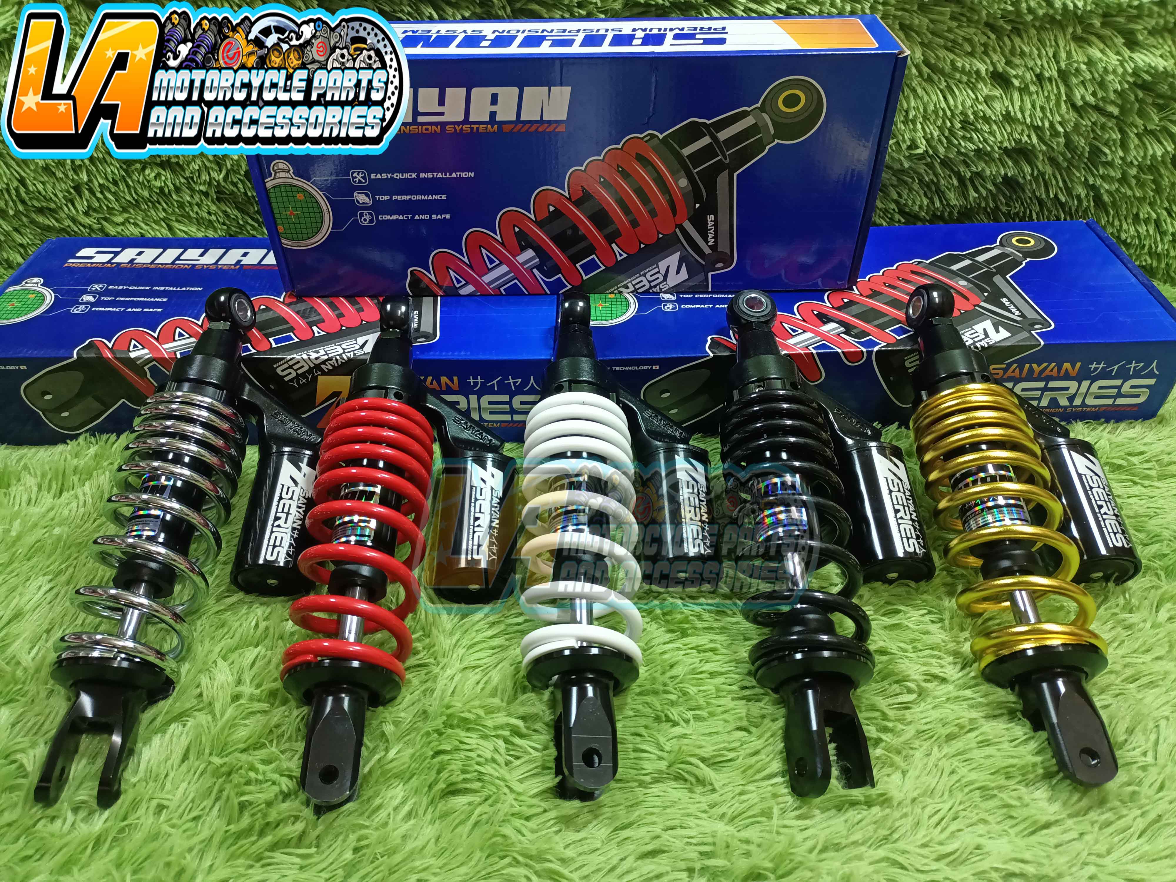 SAIYAN REAR SHOCK WITH TANK MIO / CLICK / BEAT /SKYDRIVE MIO I 125 M3 ...