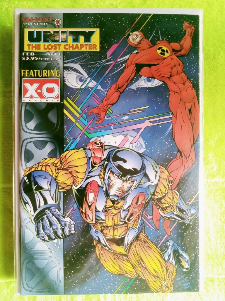 Unity Yearbook Lost Chapter 1 Valiant 【Comics 50+% OFF】 FN/VF 1994 Superhero book Annual ...