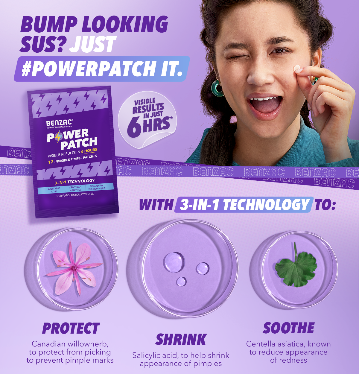 [NEW] Benzac Power Patch - 12 patches (Anti Acne/Pimple Patch with ...