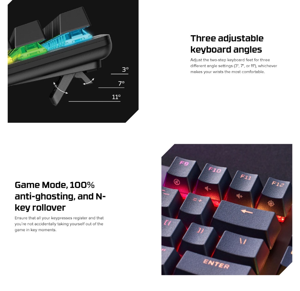 HyperX Alloy Origins Core Wired RGB Mechanical Gaming Keyboard - HX ...