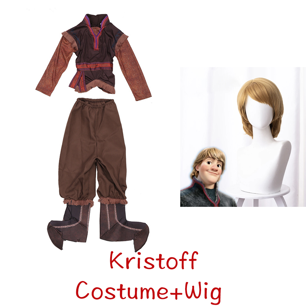 Frozen Kristoff Costume for Kids Boys Disney Kristoff Bjorgman ...