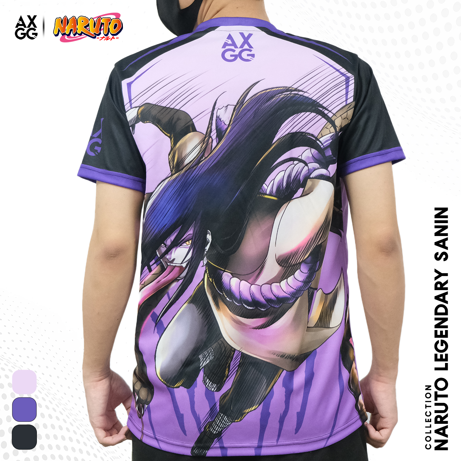 AXGG ' Naruto - Legendary Sannin ' Anime T-Shirt | Shopee Malaysia
