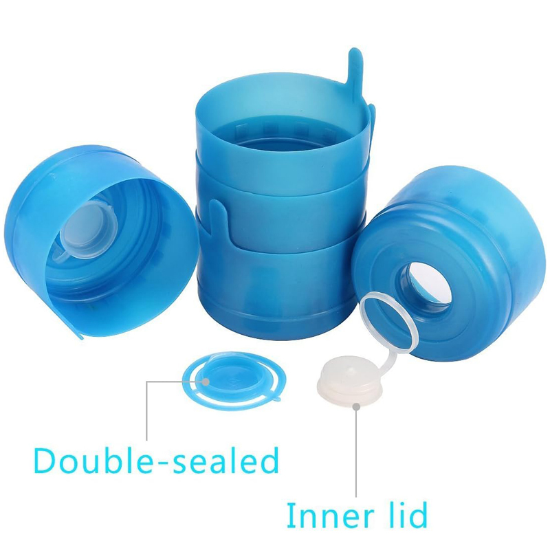 5 Gallon Water Container Cap Triple-Layer Sealing System Mold-Resistant ...