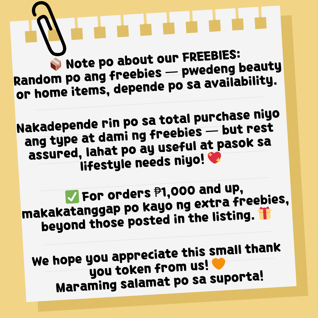 Shopee Quality Freebies Surprise Pack | Skin Car Make up Home ...
