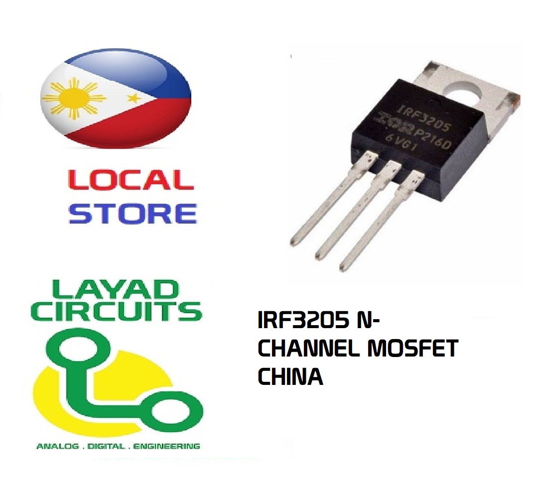 IRF3205 N-CHANNEL MOSFET Transistor IC hexfet power N mosfet | Shopee Malaysia
