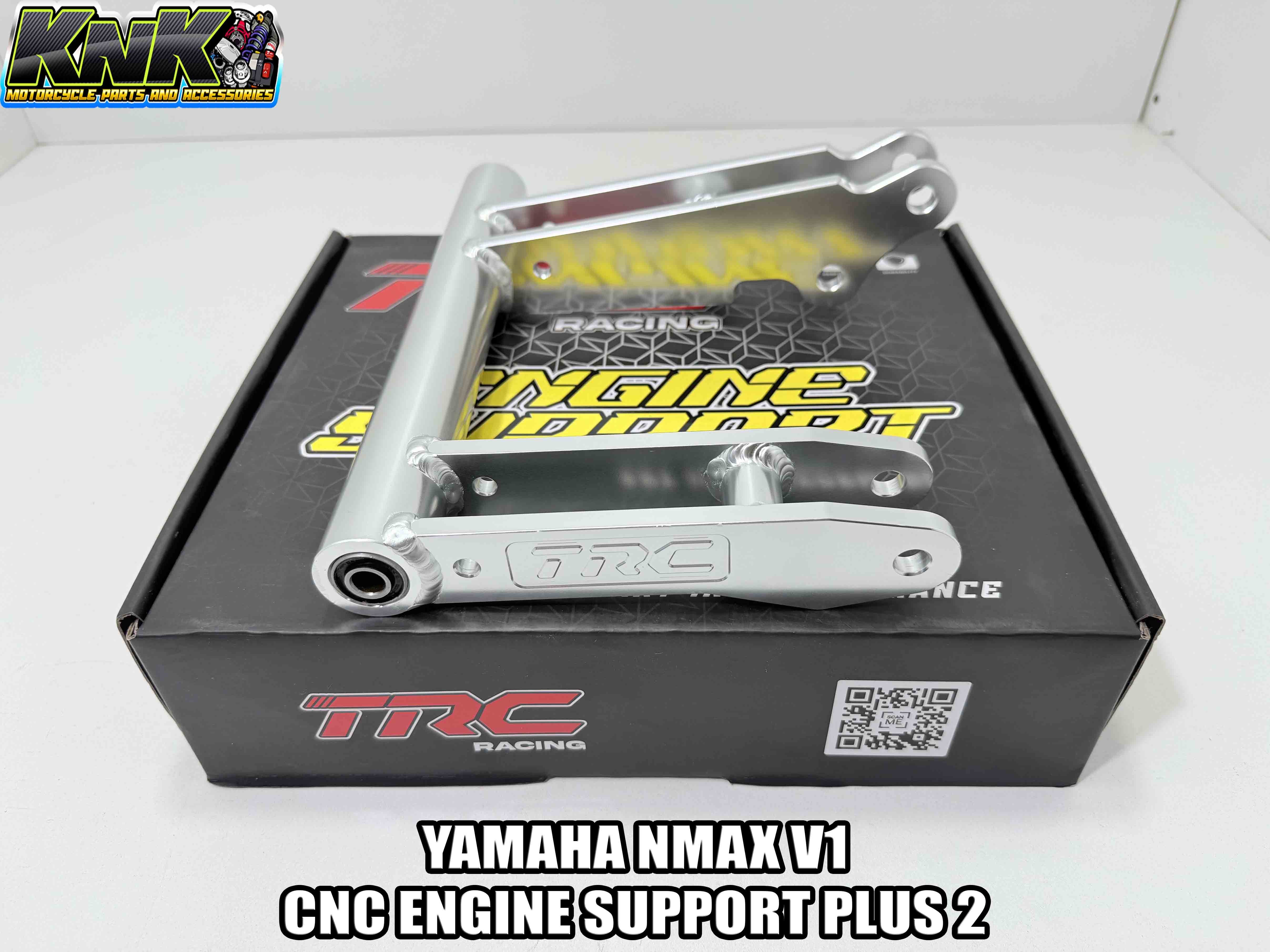 TRC RACING CNC ENGINE SUPPORT +2 +2.5 FOR MIO SPORTY NMAX AEROX MIO I ...