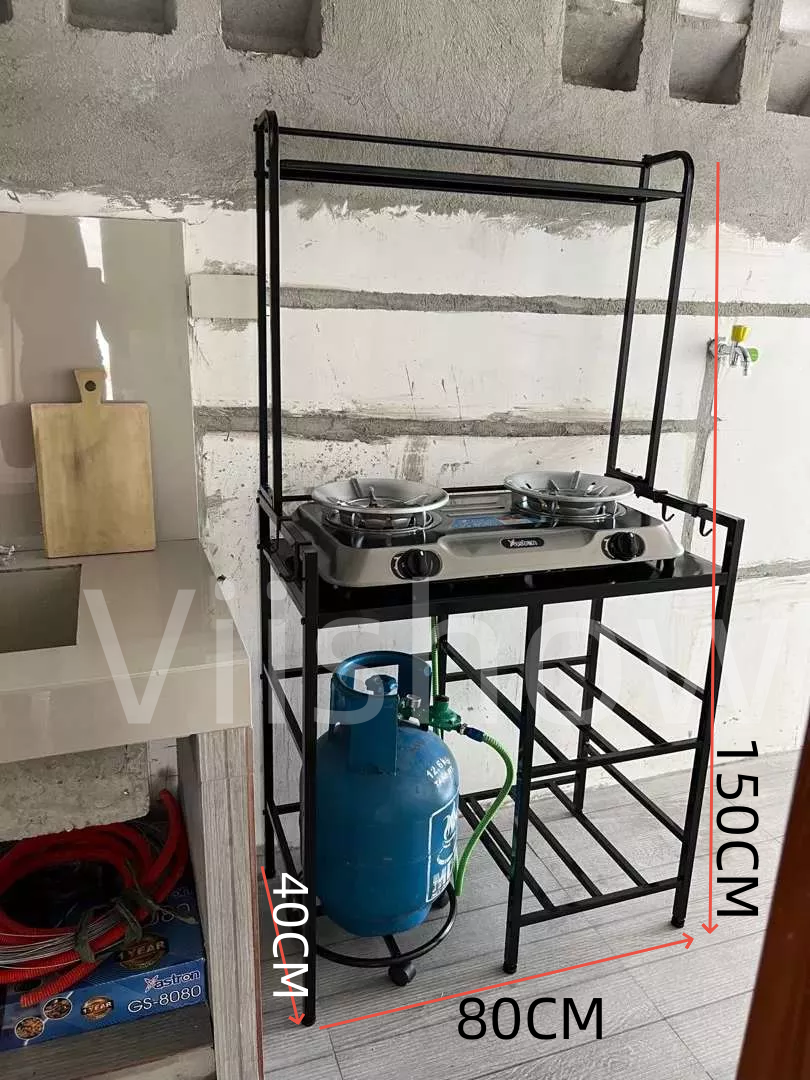Gas Stove Stand Kitchen Heavy Duty Kitchen Organizer Stove Stand /Gas ...