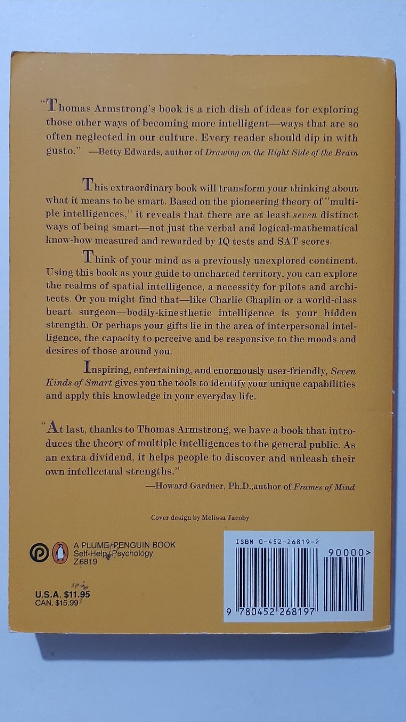 7 Kinds of Smart: Identifying and Developing Your Many Intelligences by ...