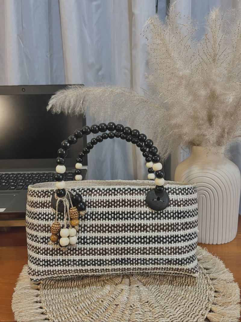 Abaca Cutie Handbag (Bicol Native Crafts) customized with names or ...