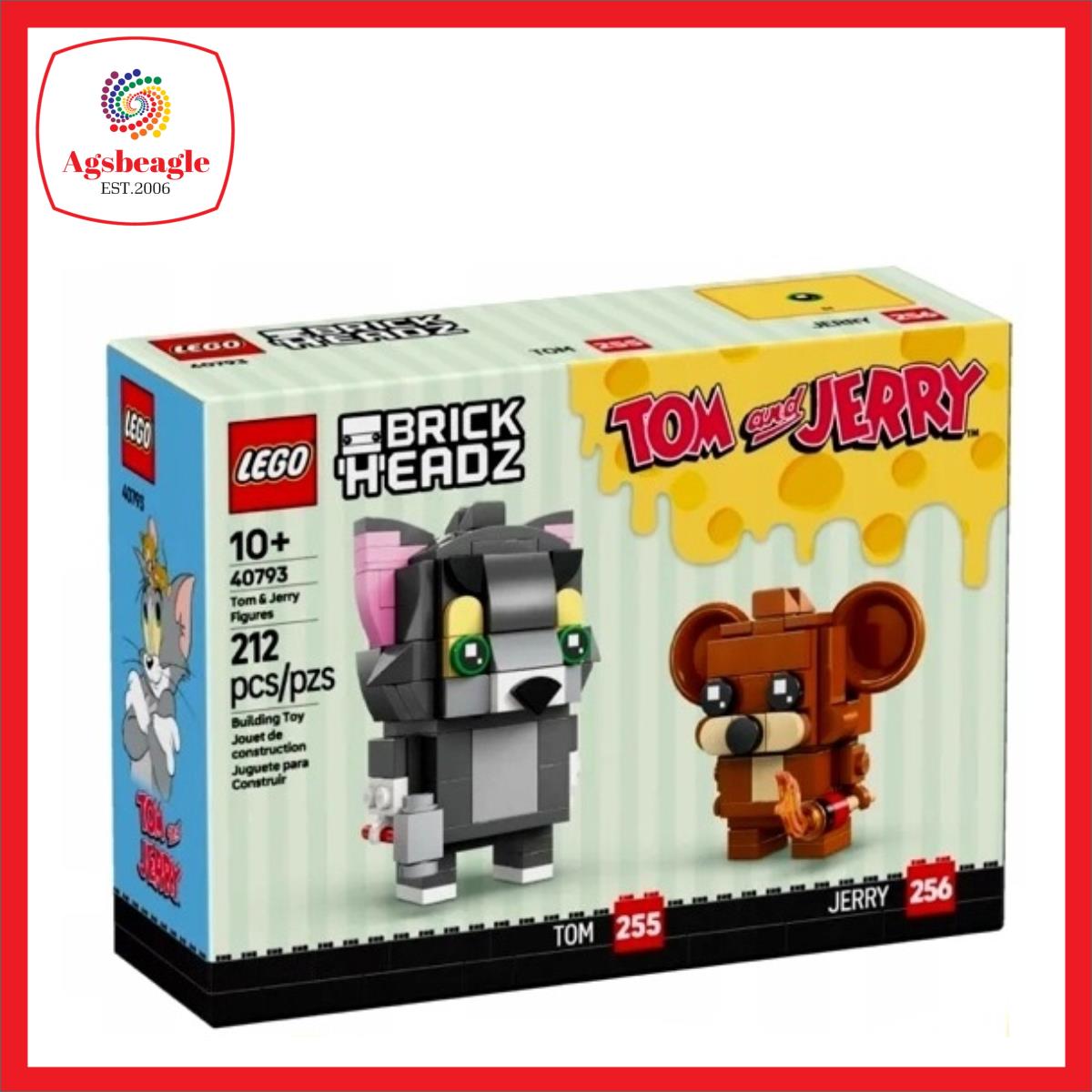 Lego Brickheadz 40793 Tom and Jerry (2025) | Shopee Malaysia