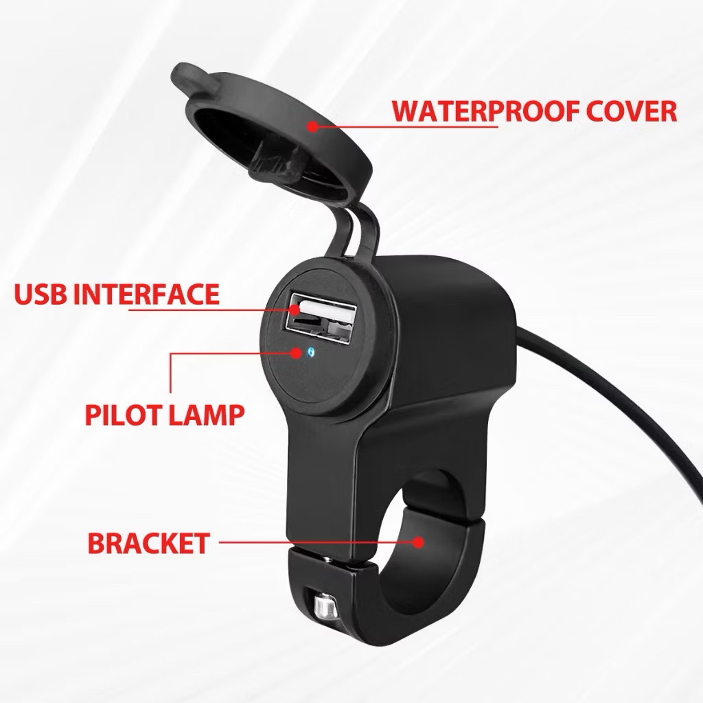 Mini Driving Light Switch 3 Way Switch With USB Charger W/Clamp ...