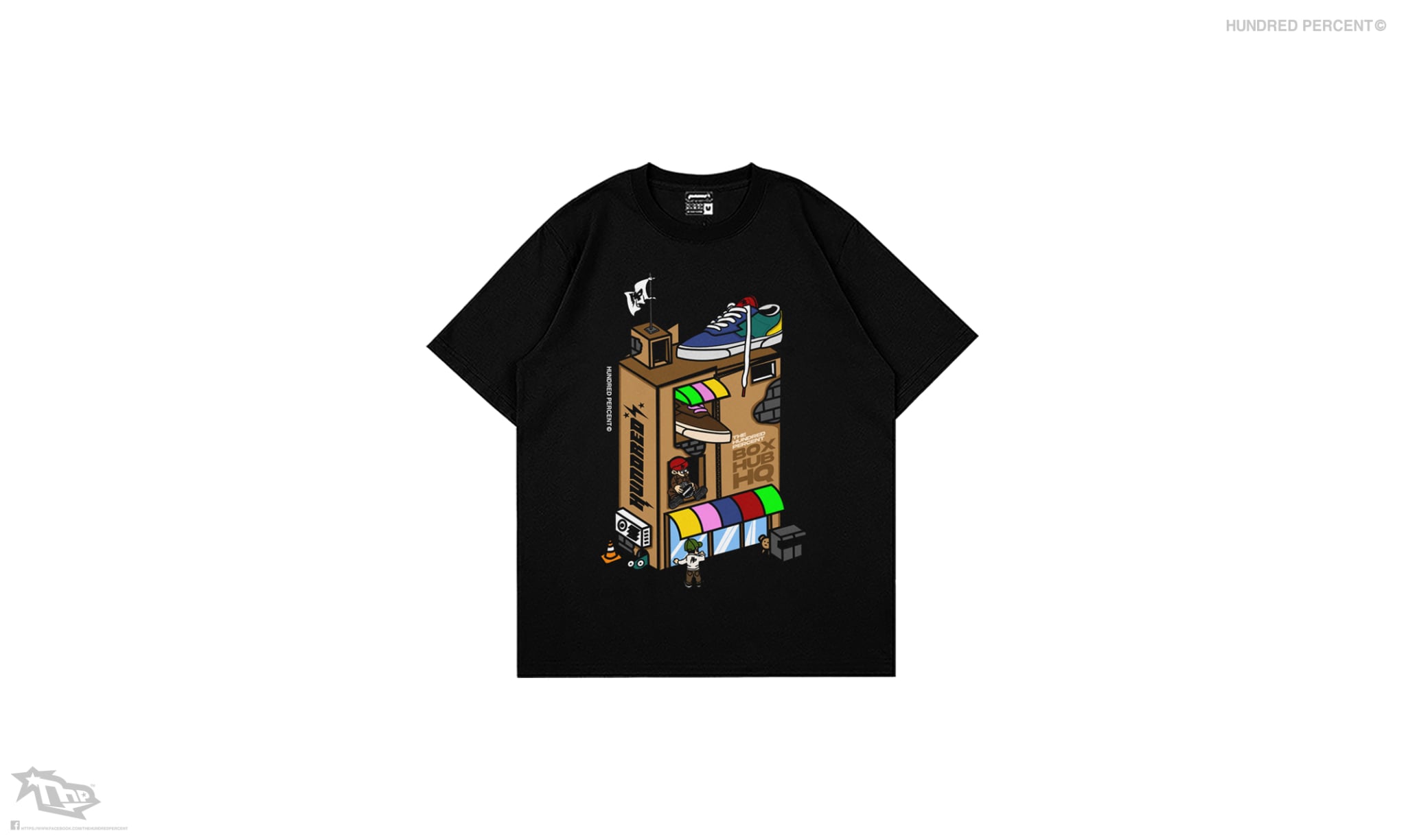 THE HUNDRED PERCENT " BOX HUB " ( BLACK ) | Shopee Malaysia