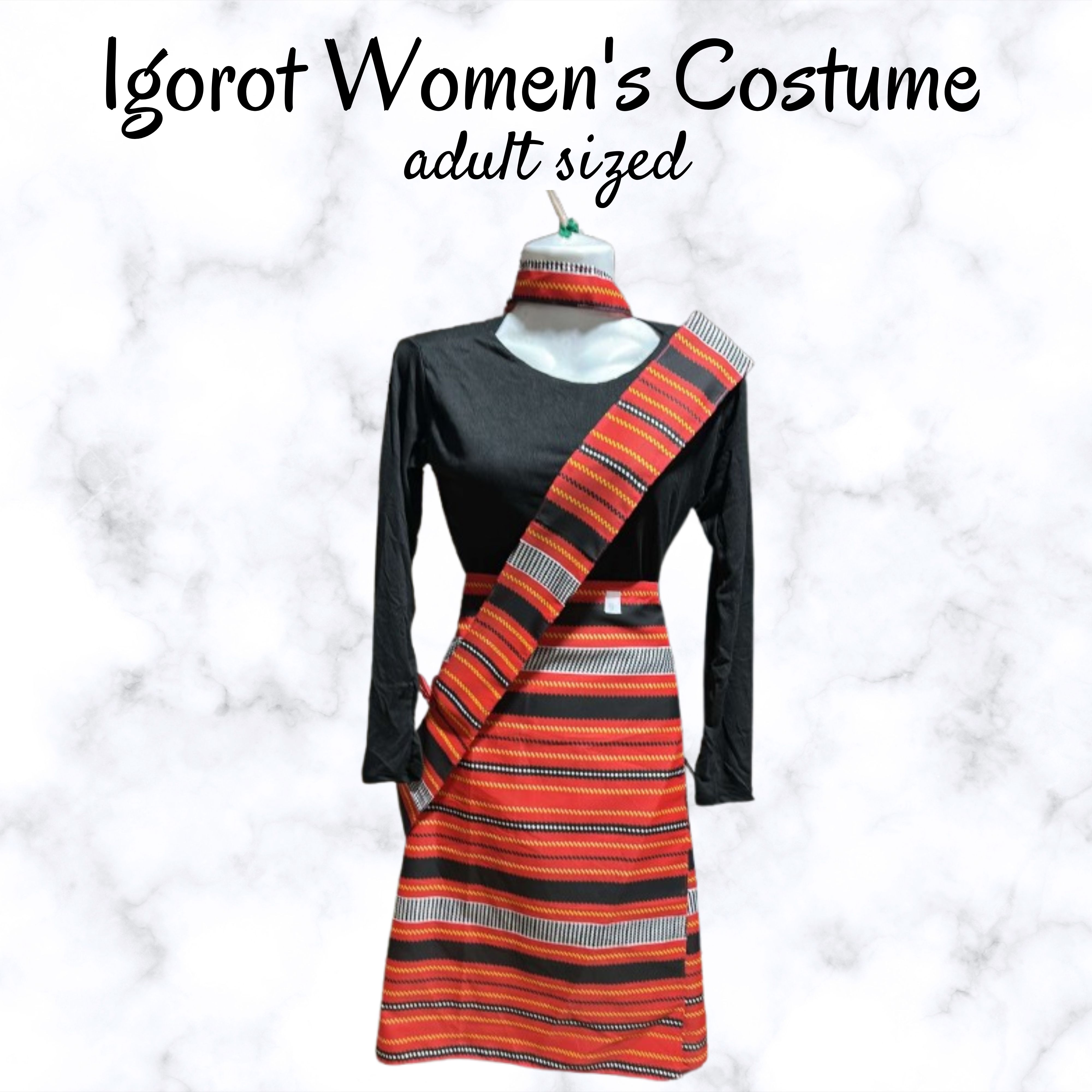 Traditional Igorot Inspired Women Adult Sized Costume - Buwan ng Wika ...