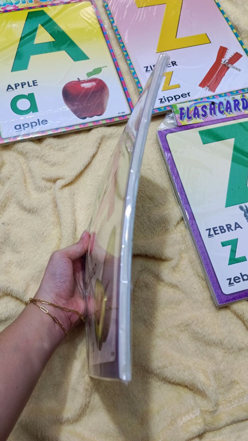 Flash Card Alphabet Jumbo | Shopee Malaysia