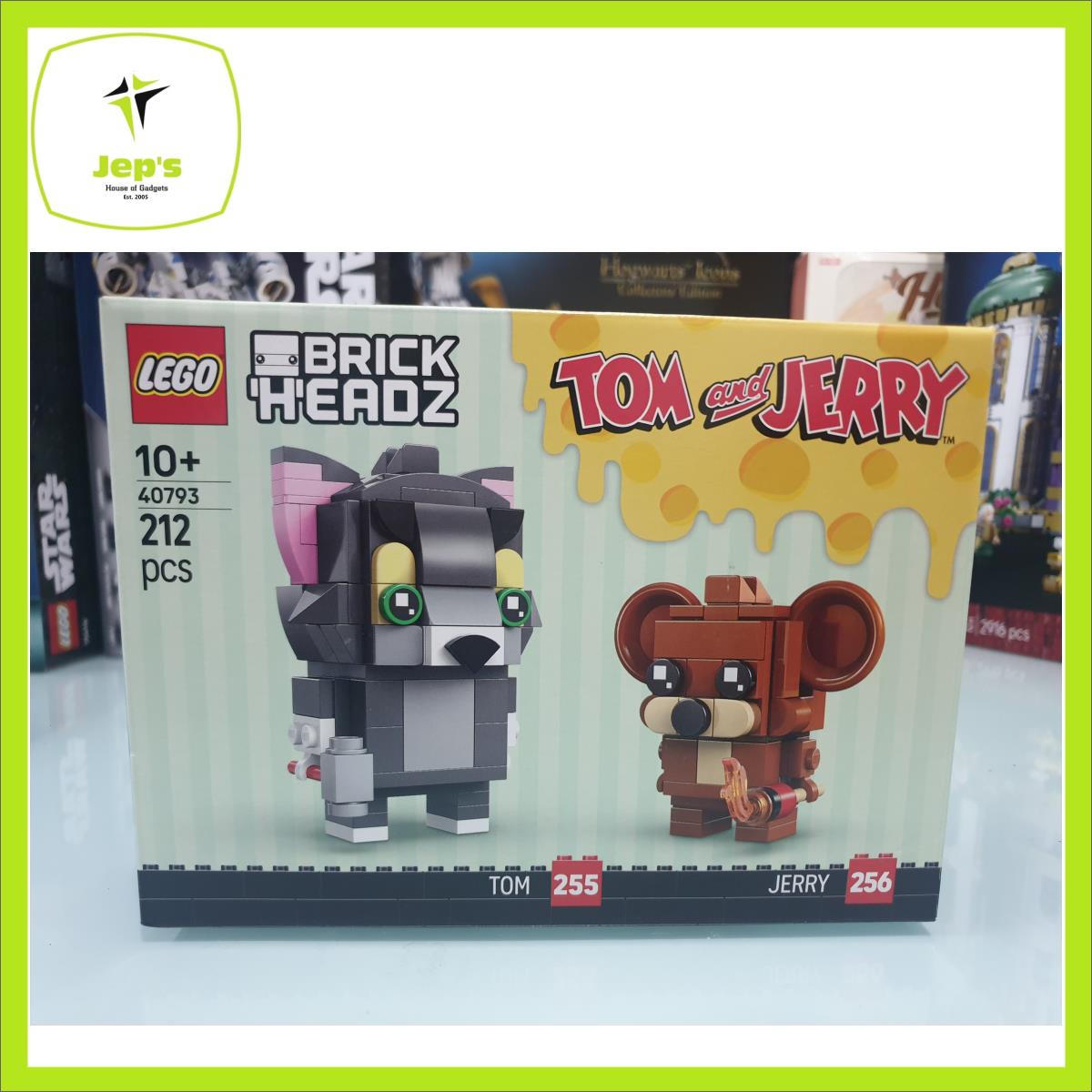 Lego Brickheadz 40793 Tom and Jerry (2025) | Shopee Malaysia